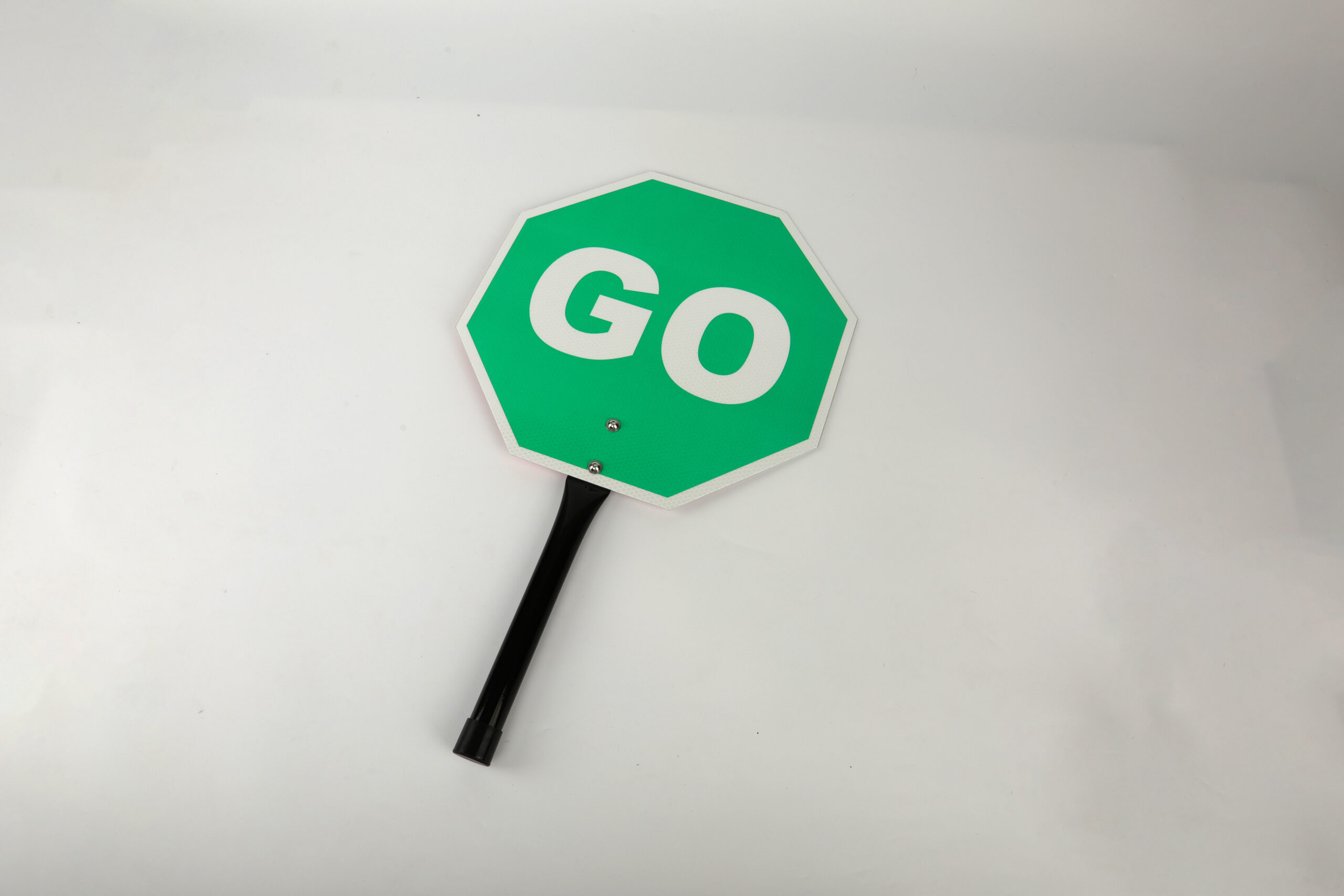Stop Go Sign with Handle – aikesign.com